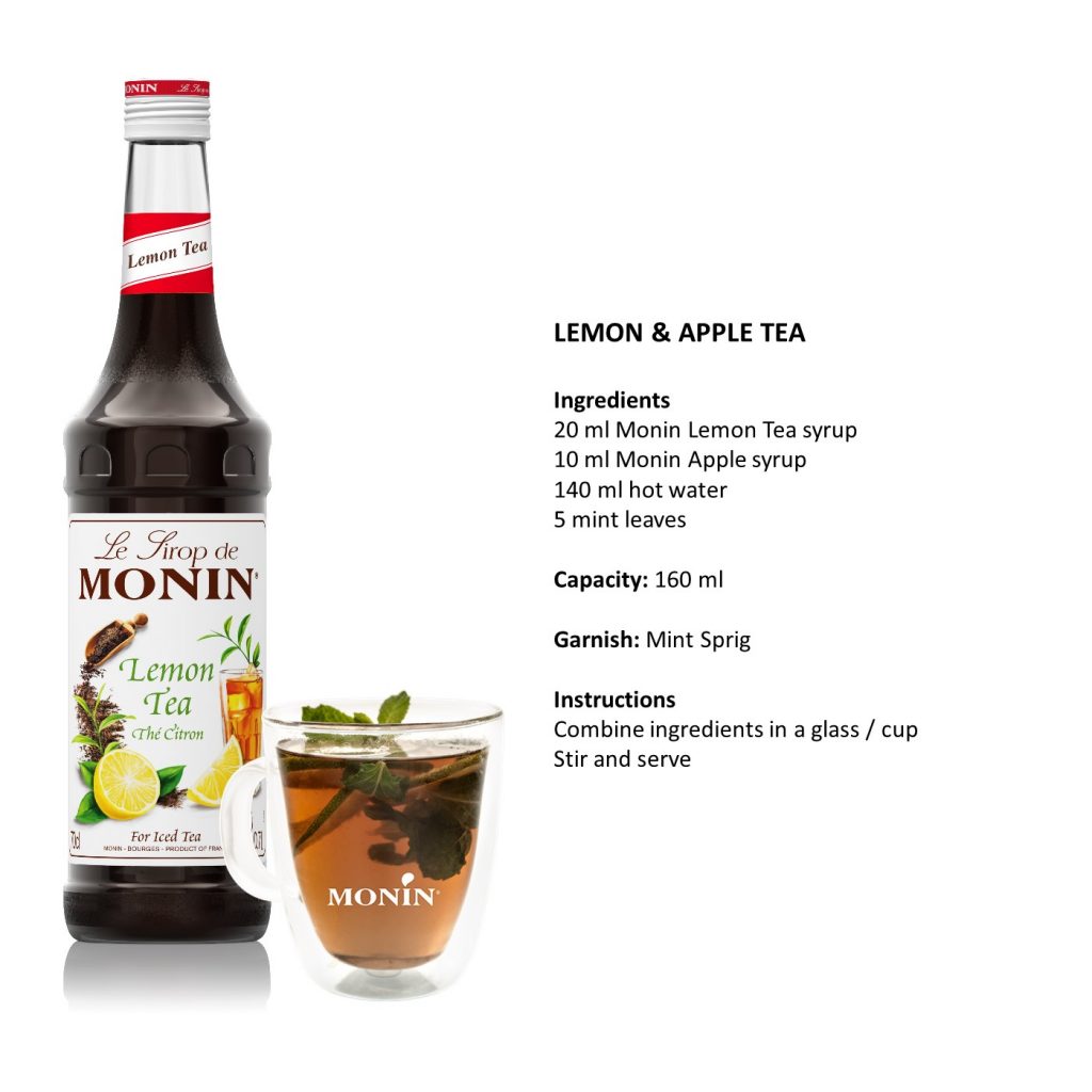 Buy Monin Lemon Tea syrup Online in Malaysia | Luen Heng