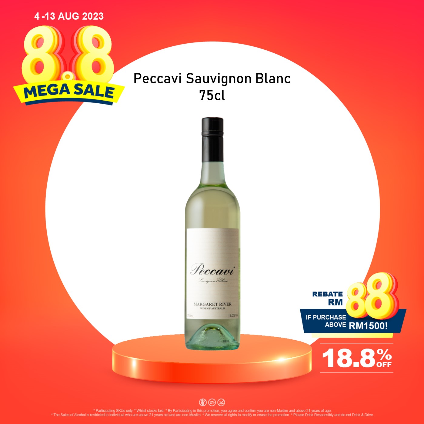 Buy Peccavi Sauvignon Blanc Online in Malaysia | Luen Heng