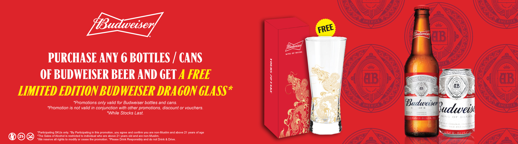Buy Budweiser Beer Online Malaysia | Budweiser Beer Delivery | 100% ...